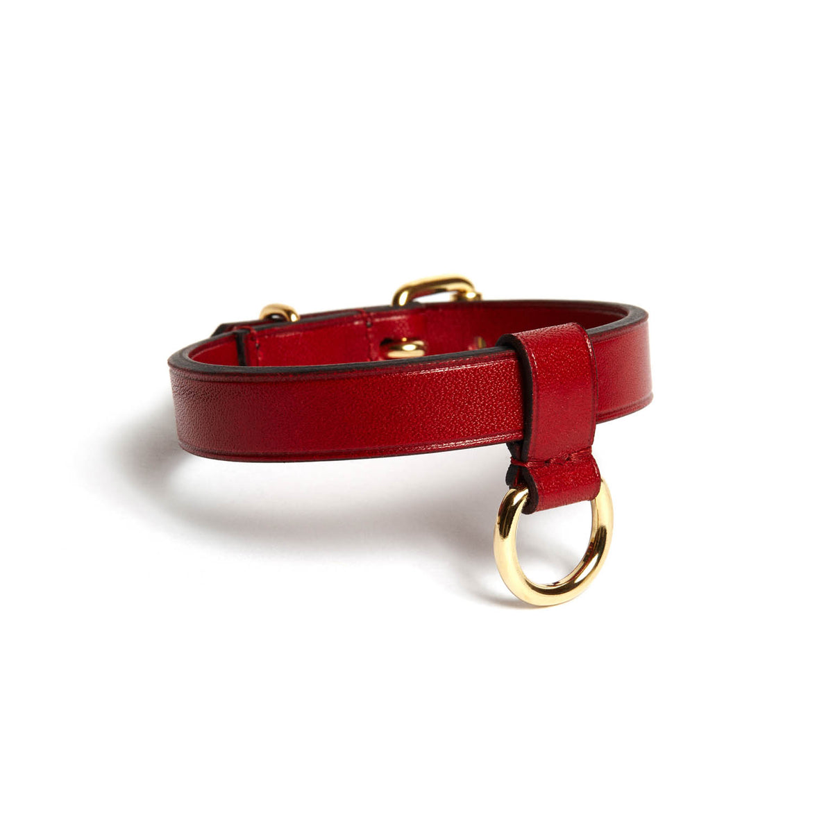 D-Ring Bracelet Red – domestique