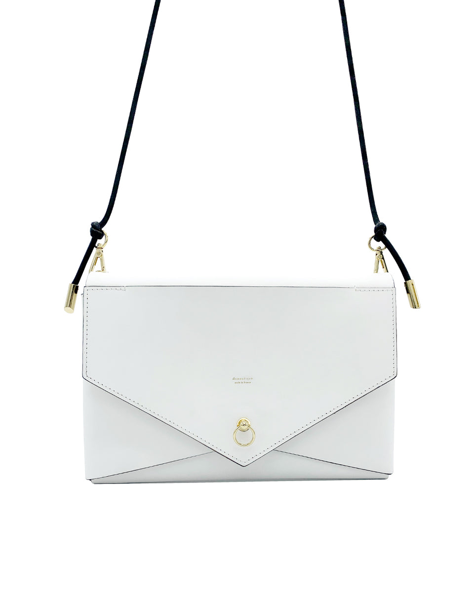 Large Envelope Purse Blanc – domestique