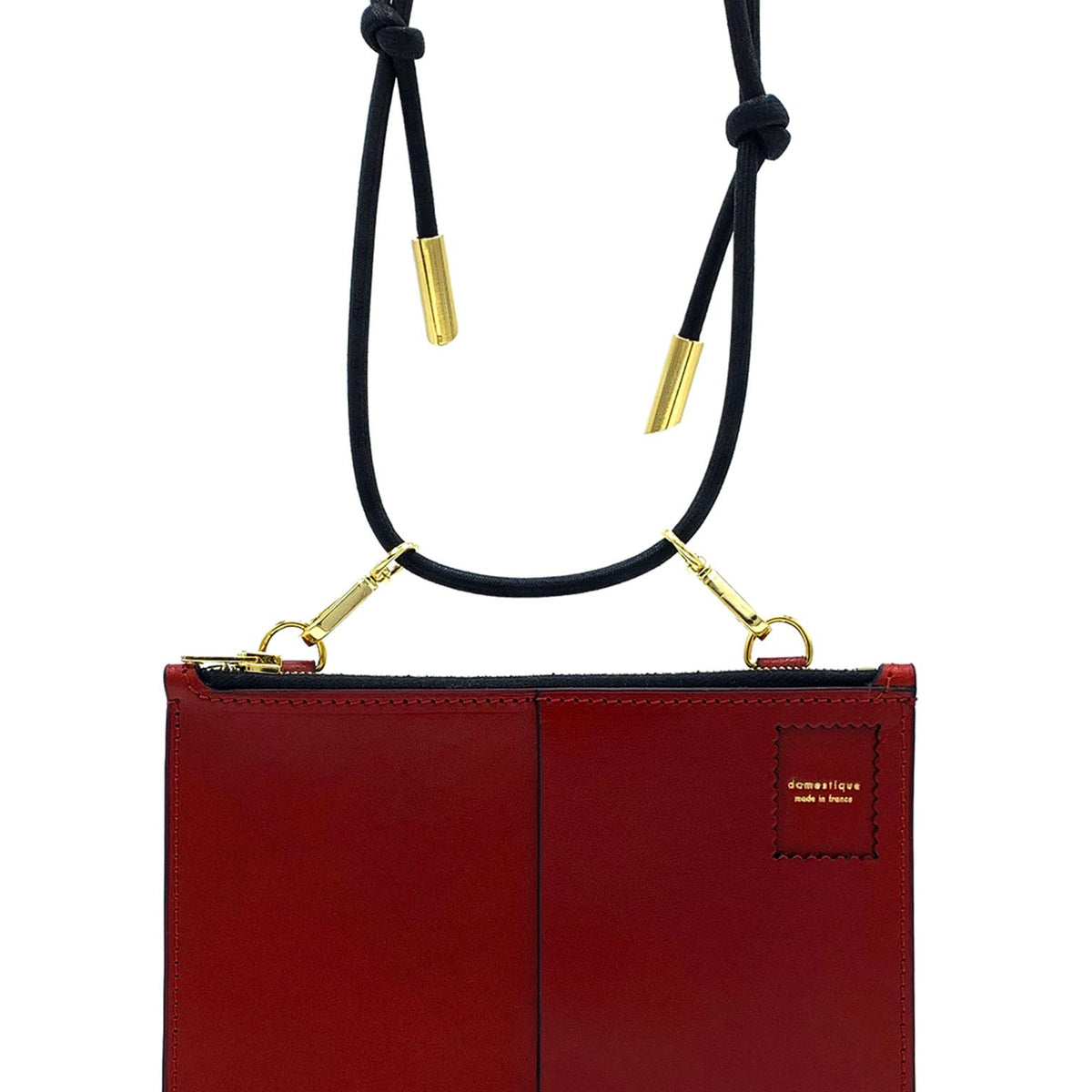 Medium Postal Wallet Red – domestique